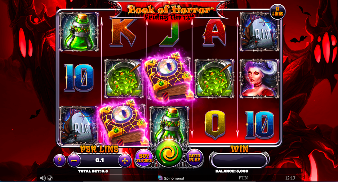 The Top Five Horror-Themed Slots to Play on Friday the 13th