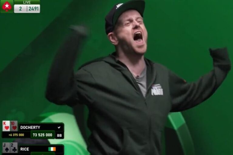 Docherty Keeping His Balance After Irish Poker Open Victory